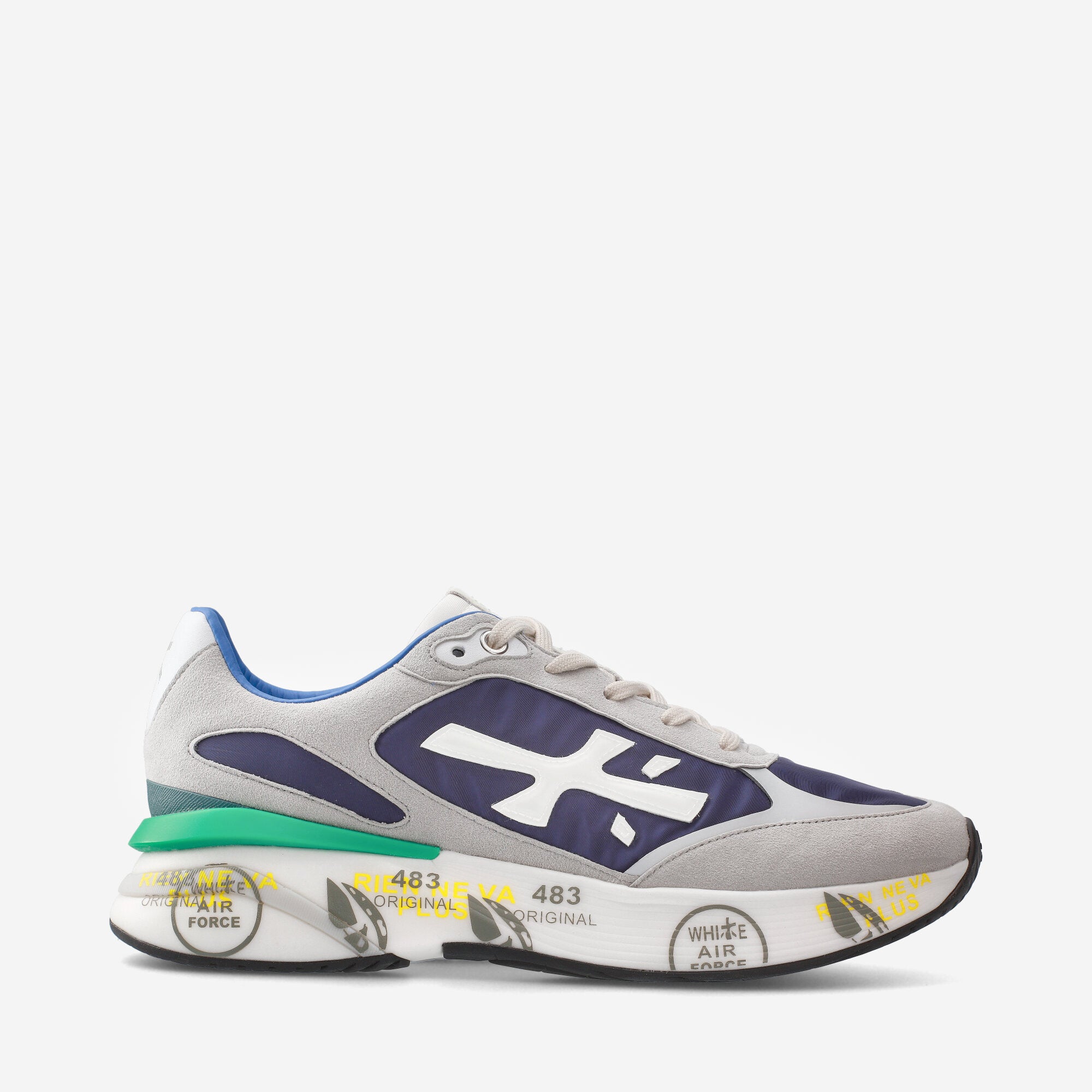 Premiata.us | Sneakers Collection | Moe Run Man | The urban sneakers